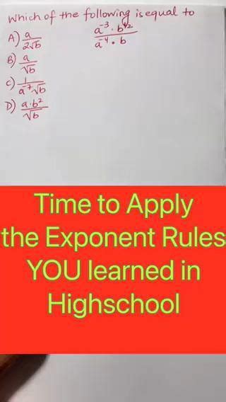 Exponent Rules Sat Math Prep Vídeo