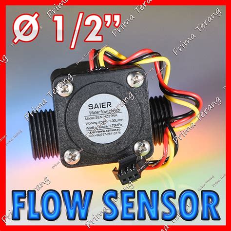 Jual Flow Sensor 1 2 Flow Meter 1 2 Inch Water Flowsensor Lurus Plastik Shopee Indonesia