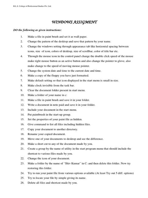 assignments for you pdf computer file depreciation