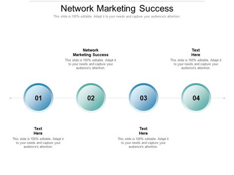 Network Marketing Success Ppt PowerPoint Presentation Gallery Vector Cpb Pdf