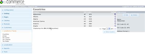 Oscommerce How To Manage Taxes Template Monster Help