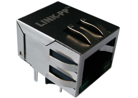 1000base T Rj45 Pinout Arj11e Mbsb Ab Fm2 من خلال ثقب مع المغنطيسات