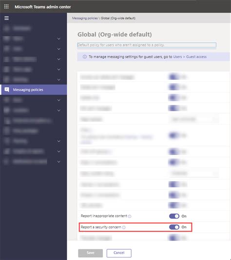 User Reported Message Settings In Teams Microsoft Defender For Office 365 Microsoft Learn