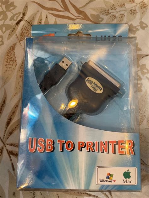 USB To LPT Cable Converter Computers Tech Parts Accessories Other Accessories On Carousell