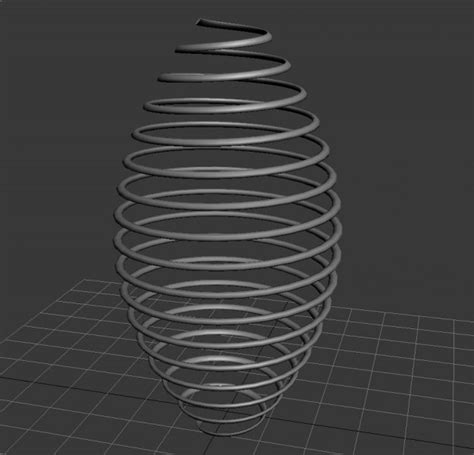 Variable Diameter Helix Autocad 3d Modelling And Rendering Autocad