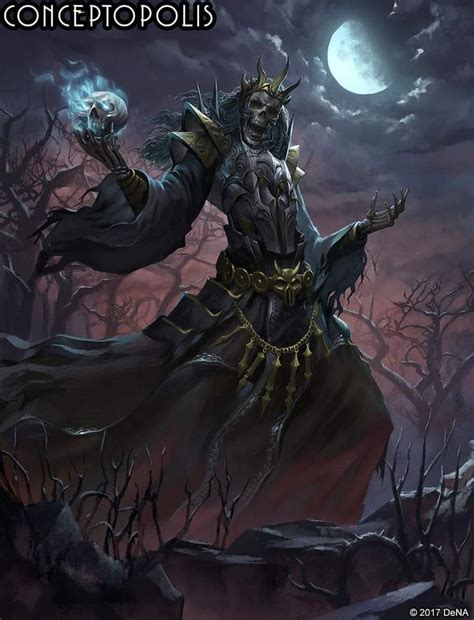 Undead King Dnd Dnd Skeleton King The Lich Darklord