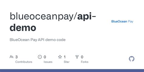 Github Blueoceanpay Api Demo Blueocean Pay Api Demo Code