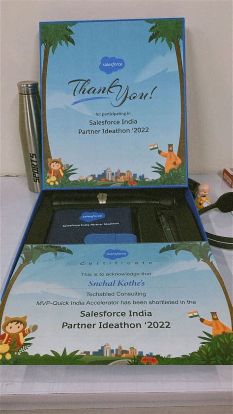 Snehal Kothe On Linkedin Salesforce Thankyou India Ideathon Crmsoftware