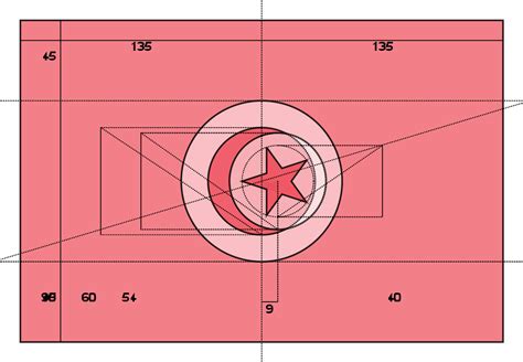 Tunisia Tn Flag Is An Old Outdated Variant Before 1999 Issue