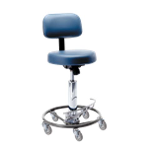 Pedigo P 6000 Surgeon Stool Hydraulic Foot Operated With 16 Round