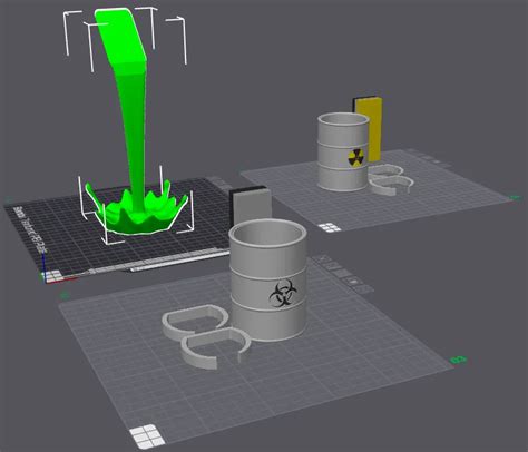 Toxic Barrel Spill Remixed By Rb1105 Makerworld Download Free 3d Models