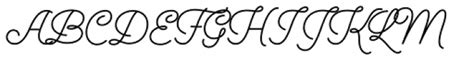 Cosmopolitan Script Medium Font Script Classic What Font Is