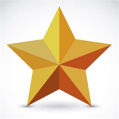 Premium Vector Star Label