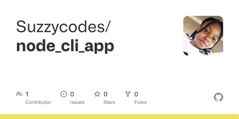 Github Suzzycodesnodecliapp