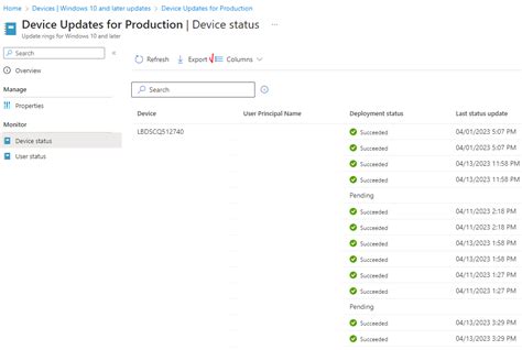 Microsoft Intune Not Able To Retrieve The Update Rings For Windows 10 And Later Assignment