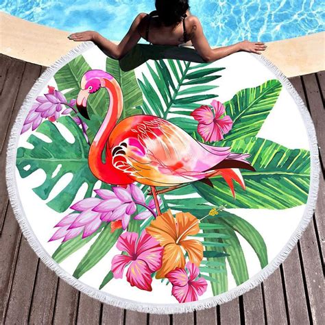 Unique Round Beach Towels And Beach Blankets Coastal Passion