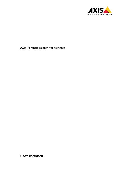 Genetec Device Database