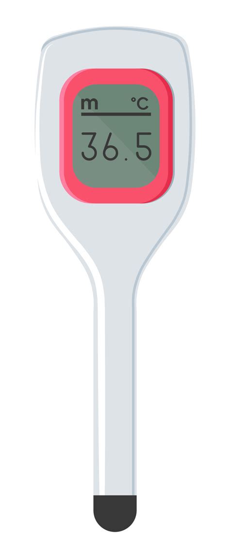 Electronic Device For Measuring Temperature Vector Vector Art At Vecteezy