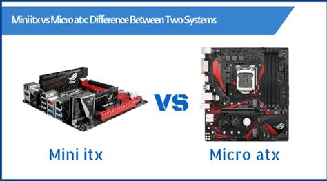 Know More About Micro Atx And Miniitx System In This Article I Ve Given Some Information About