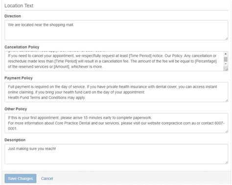 The Request Is Invalid Error When Updating The Location Text Core Practice