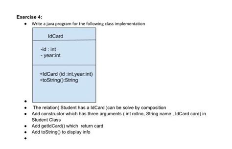 Solved Lab 3 Exercise 1 • Write A Java Program For The