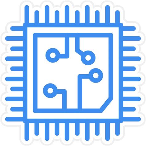 Premium Vector Vector Design Processor Icon Style