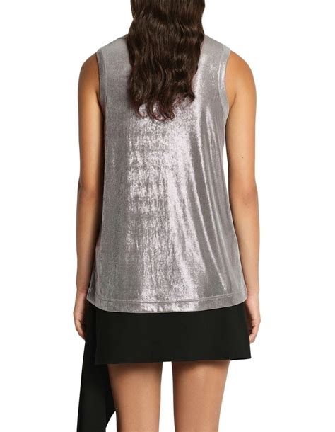 Sass And Bide Radar Tank Top In Silver Myer