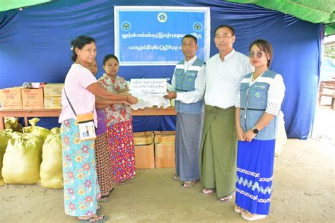 ဗန်းမော်မြို့တွင် ရေဘေးသင့်ပြည်သူများအား လူမှုဝန်ထမ်း၊ ကယ်ဆယ်ရေးနှင့် ပြန်လည်နေရာချထားရေးဝန်က