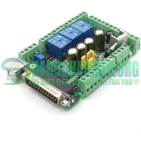 Axis Axis CNC Breakout Board Stepper Motor Driver MACH V L Adapter Controller In Pakistan