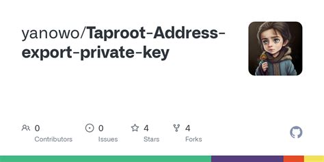 Github Yanowo Taproot Address Export Private Key