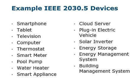 IEEE Smart Energy Profile An Overview And Applicability To DER IEEETV