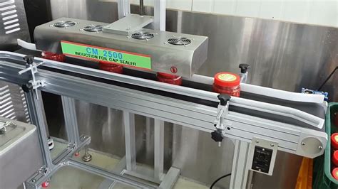 코마스팩 고주파실링기 Cm 2500 식품 110mm 알루미늄 호일 접착 사례 Youtube