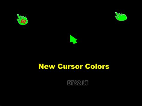 New Cursor Color Ets Mods