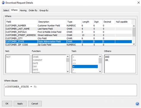 Using Parameter Markers With IBM I Access Client Solutions Data Transfer