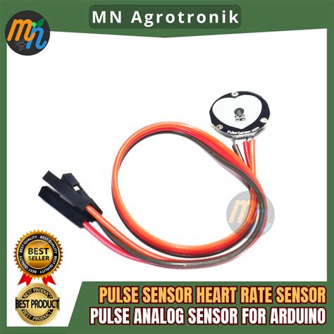 Pulse Heart Rate Sensor Pulse Analog Sensor For Arduino Shopee