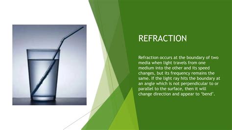 Geometrical Optics Refraction Physical Sciences G11 Ppt