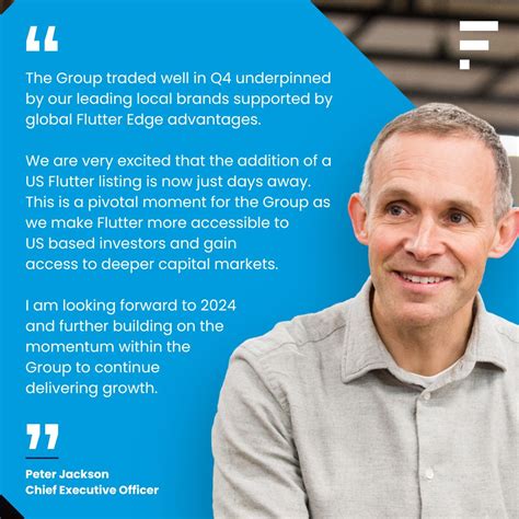 Chris Foley On Linkedin Flutter Entertainment Plc Put Together A Great 2023 And Were Looking