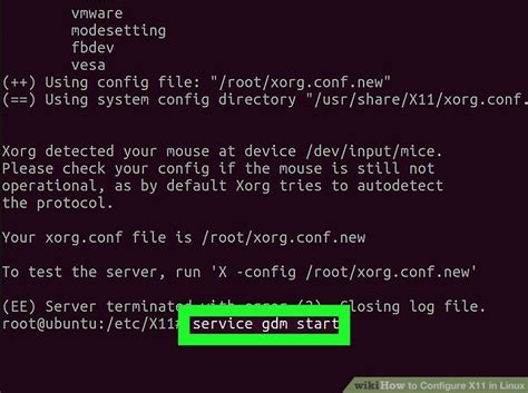 how to configure x11 in linux easy step by step directions