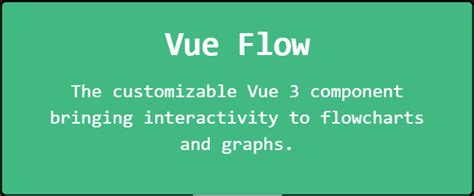 vue flow：绘制你的vue 3流程图，让设计更自由！ 知乎