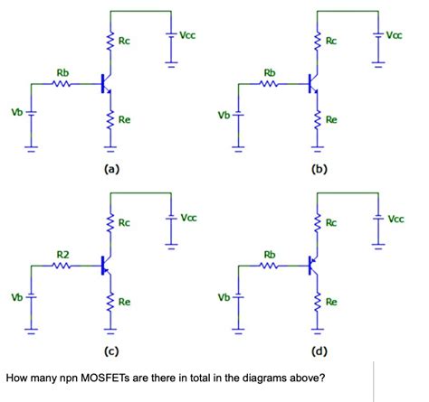 Solved Rc Vcc Voc Rb Vb • Rc Vc Erc Vcc R2 Re How Many