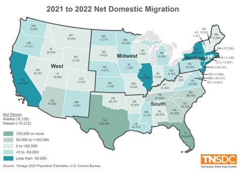 Breaking Down The 2022 Population Estimates What Drove Tennessees Big