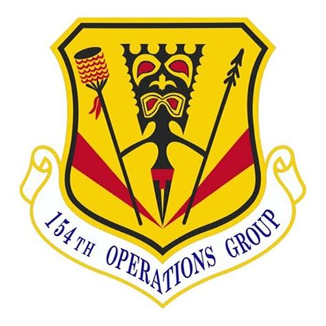 154 Og Patch 154th Operations Group Patches