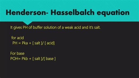 Pka Value Of Weak Acid Experiment By Titrations Method Pptx