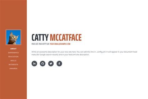 bootstrap resume jekyll