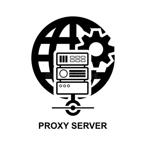 Proxy Server Icon A Proxy Server Is A System Or Router That Provides A Gateway Between Users