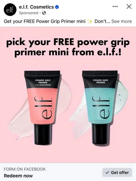 Elf Primer Sample Get Me Free Samples