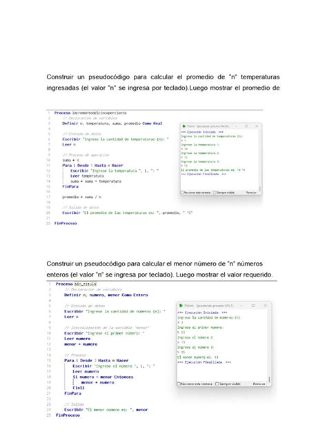 Semana 13 Principio De Algoritmos Pdf Métodos Y Materiales De
