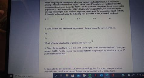 solved when analyzing the last digits of telephone numbers