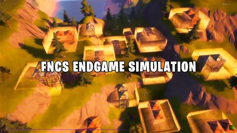 FNCS ENDGAME SIMULATION Giovafncreative Fortnite Creative Map Code
