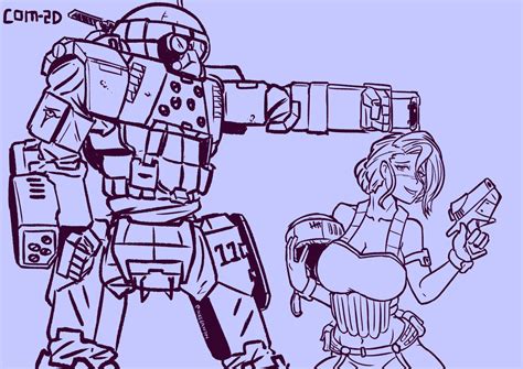 Rule 34 2021 Battlemech Battletech Big Breasts Buttpants Clothed
